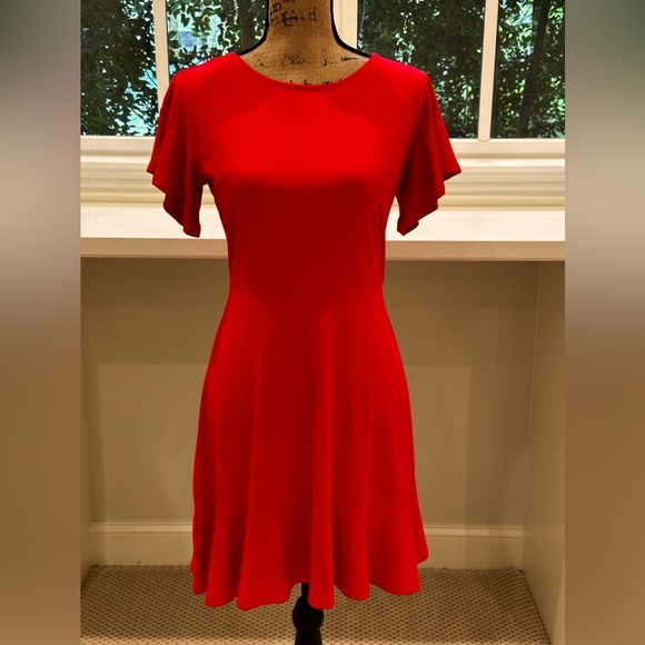 LOFT | Dresses | Loft Red Dress | Poshmark
